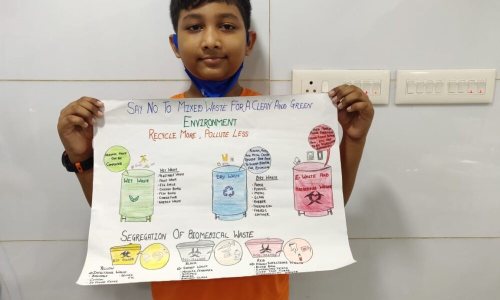 Say No To Mixed Waste For Clean and Green Environment: Snithik Dekate ...